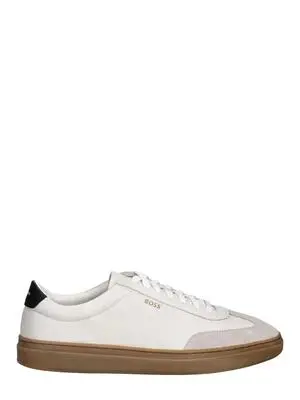 BOSS Kieran Leather Sneakers - White