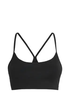 Vuori Stretch-knit Allthefeels Sports Bra - Black