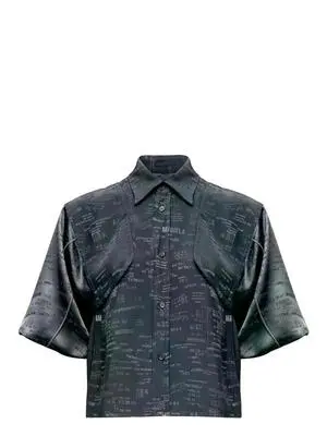 MAISON MARGIELA Overlay Short-sleeve Shirt - Black