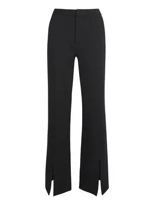 Paige Sofia Flared Trousers - Black