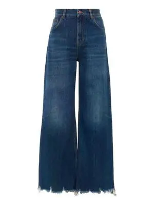 Chloé High-rise Wide-leg Jeans - Blue