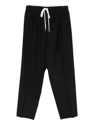 MAISON MARGIELA Drawstring Trousers - Black
