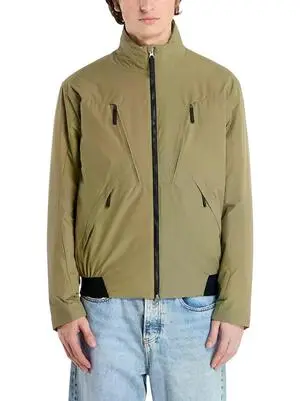 TILAK Continental Zip-up Bomber Jacket - Green