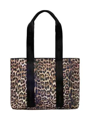 HUGO Leopard-Print Tote Bag