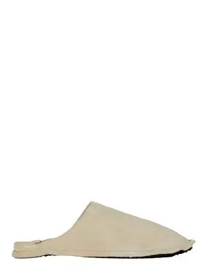 OSKLEN Suede Slippers - Neutrals