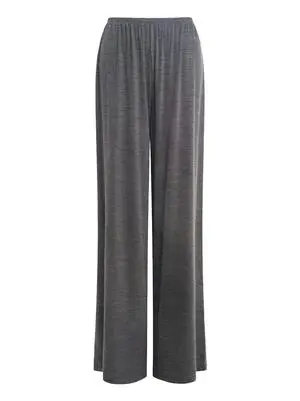 12 STOREEZ Elasticated Waist Trousers - Grey