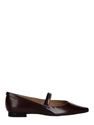BOSS Pointed-toe Flat Pumps - Brown