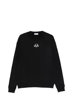 Moschino Embroidered Crewneck Sweatshirt - Black