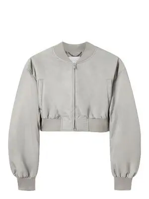 STELLA MCCARTNEY Cropped Bomber Jacket