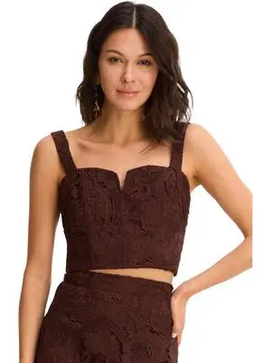 Allison Emery Tank - Brown
