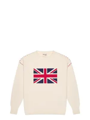 ELLSWORTH + IVEY Riley Crewneck Sweater - Natural