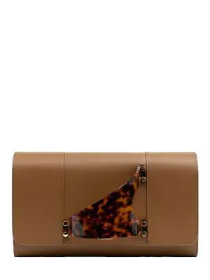 Perrin Leiffel Ecaille Glove Clutch - Gold