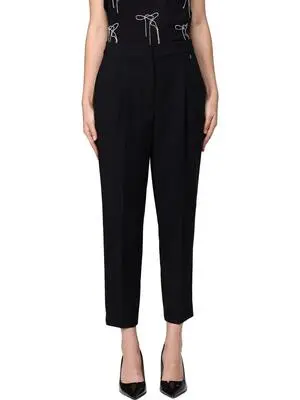 TWINSET Tailored Trousers - Black