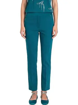 TWINSET Straight Leg Pants - Green