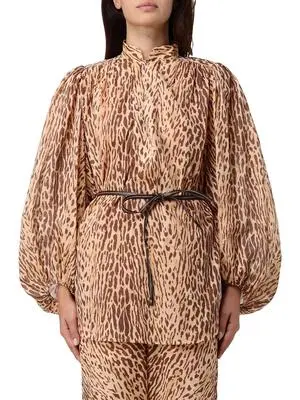 Zimmermann Zimmermann Printed Balloon Sleeve Blouse Multicolor