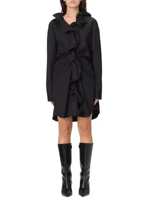 MSGM Shirt Dress - Black