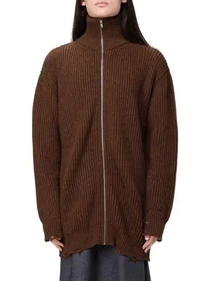 MAISON MARGIELA Ribbed Sweater - Brown