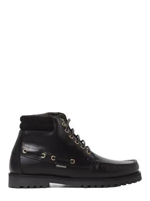 Barbour Lace-up Boots - Black