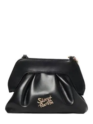 SECRET PON-PON Mini Bag - Black