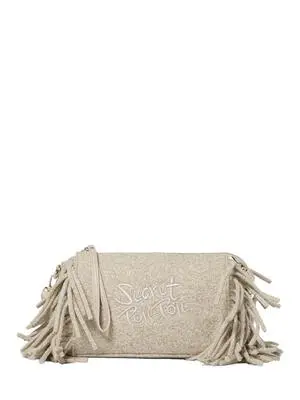 SECRET PON-PON Crossbody Bag - Cream