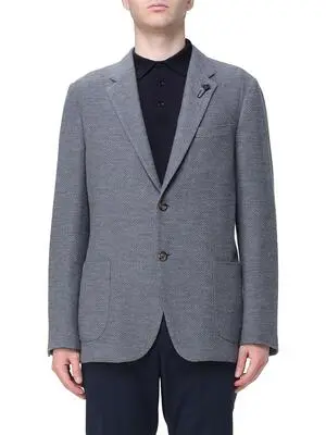 LARDINI Textured Blazer - Multicolor