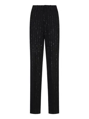 Philipp Plein Embellished Trousers - Black