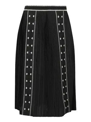 Ulla Johnson Pleated Skirt - Black