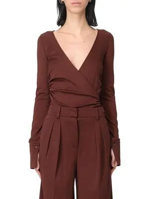 Max Mara Top - Burgundy