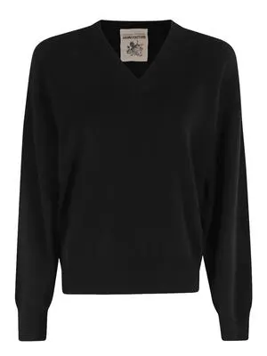 SEMICOUTURE Pullover Sweater - Black