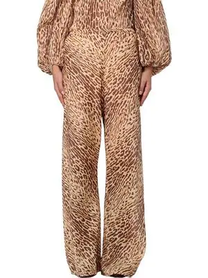 Zimmermann Zimmermann Wide Leg Printed Trousers Savannah