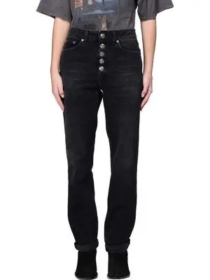 DONDUP Straight Leg Jeans - Black