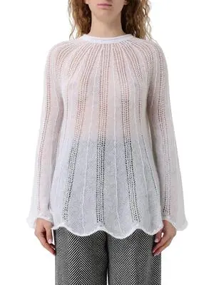 FORTE_FORTE Sweater - White