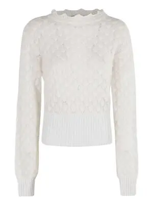 Blumarine Blumarine Pullover Sweater White