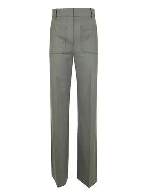Victoria Beckham Trousers - Green