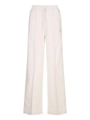 MSGM Wide Leg Trousers - White