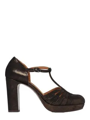 Chie Mihara T-bar Pumps - Bronze