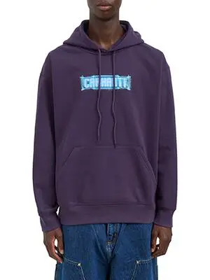 Carhartt Work In Progress Graphic Hoodie - Violet