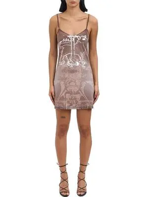 Diesel Sleeveless Dress - Grey 1