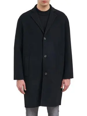 PAOLO PECORA Coat - Black