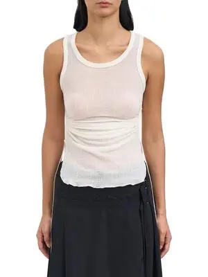 ANN DEMEULEMEESTER Top - White
