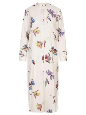 La DoubleJ Printed Dress - White