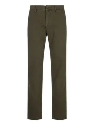 Jacob Cohen Straight Leg Pants - Green