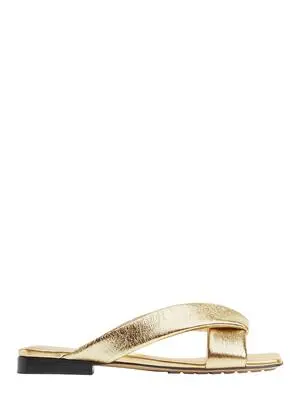 Bottega Veneta Riva Flat Mule - Medallion