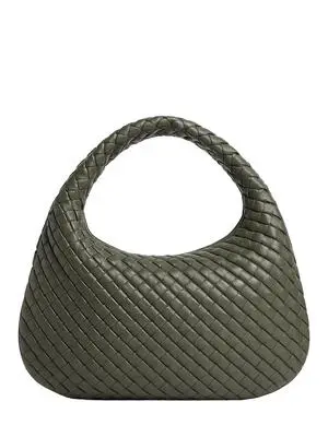 Bottega Veneta Small Padded Intrecciato Shoulder Bag - Pickle