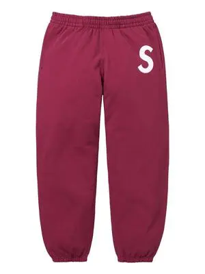 Supreme Logo Sweatpant - Red