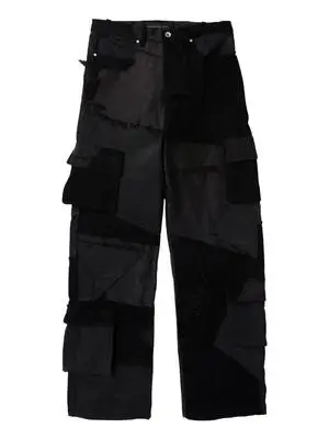 WHO DECIDES WAR BY EV BRAVADO Paneled Cargo - Black