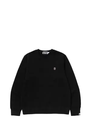 A BATHING APE Crewneck Sweatshirt - Black