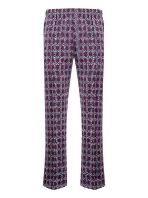 NEEDLES Track Pant Poly Jacquard 'Flower'