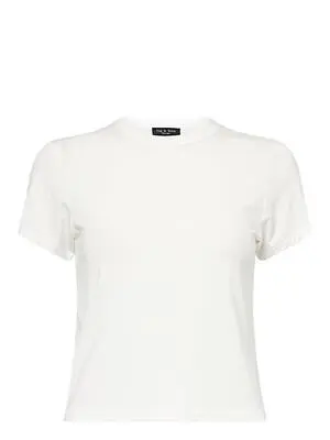 Rag & Bone Luca Baby Tee - White