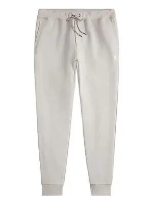 Polo Ralph Lauren Brand-embroidered Tapered-leg Cotton-blend Jogging Bottoms - Grey